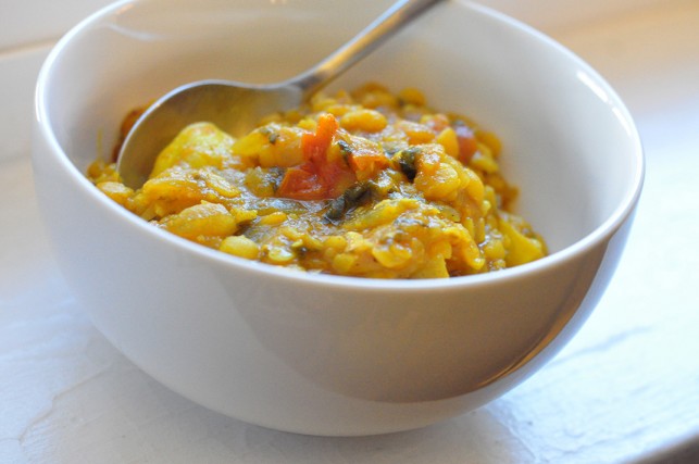 Chana Dhal and Courgette Curry | Jenna's Everything Blog